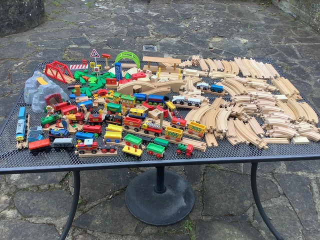 BRIO/ELC/BIG JIGS TRAIN set bundle Thomas The Tank Engine Wooden Track ...