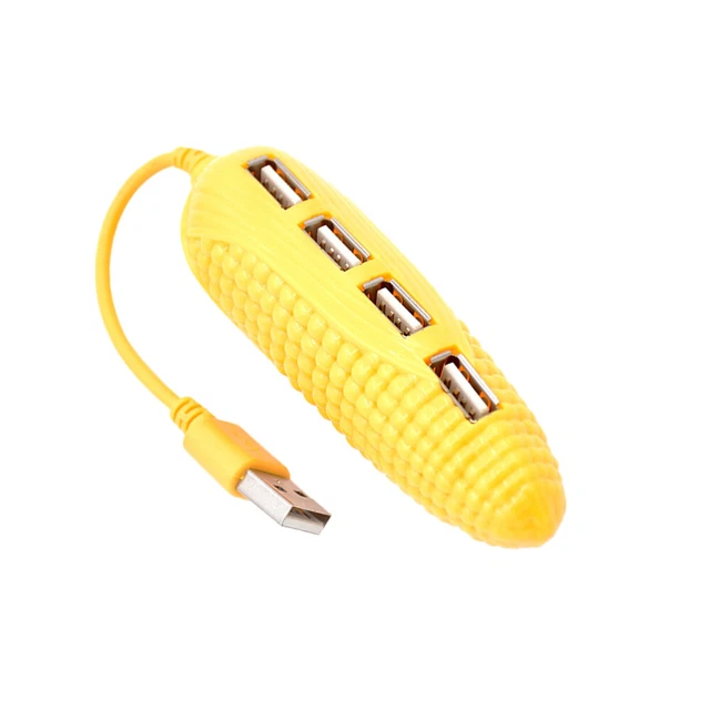 CORN SPLITTER PVC Charging Adapter USB Hub for Laptop Computer £9.55 ...