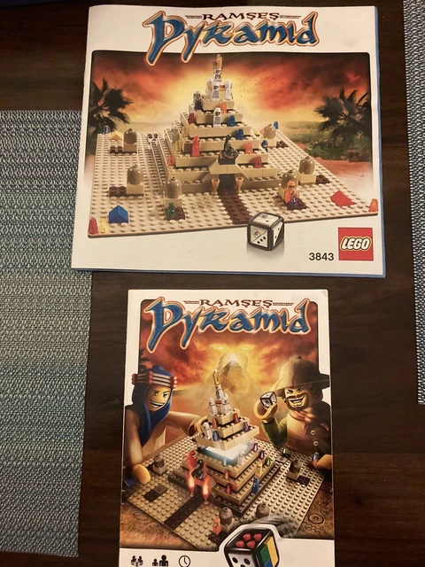LEGO 3843 RAMSES Pyramid Game Instruction -Manual Booklet £1.68 ...