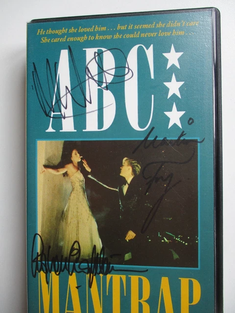 ABC - RARE HAND SIGNED VHS VIDEO - MANTRAP - MARTIN FRY etc - BAND ...
