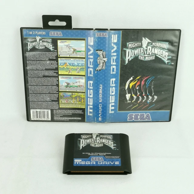 MIGHTY MORPHIN POWER Rangers The Movie Mega Drive Sega PAL £19.99 ...
