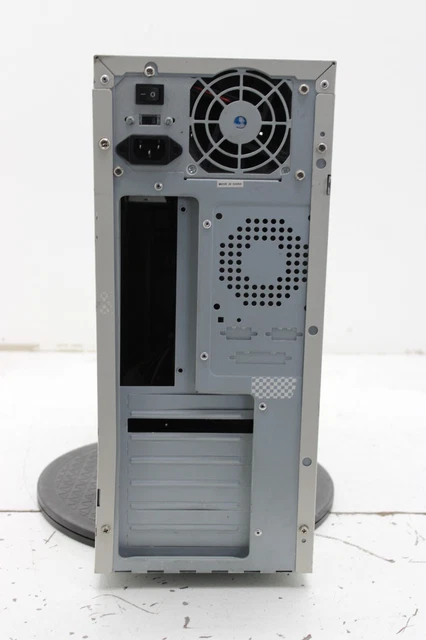 VINTAGE ATX DESKTOP PC Case Beige Sleeper Retro Build Case w/ 350W ATX ...