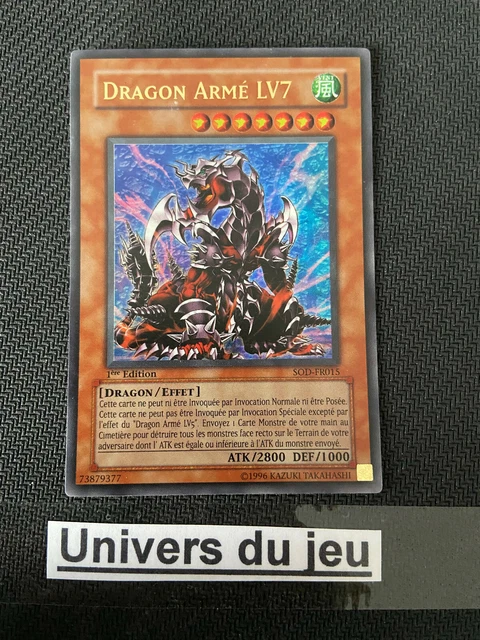 YU-GI-OH! DRAGON ARMÉE LV7 SOD-FR015 EUR 24,90 - PicClick FR