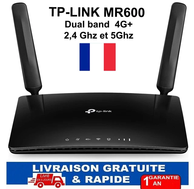 ROUTEUR 4G TP-LINK Archer MR600 - 4G+ Cat6 AC1200 Dual Band Gigabit ...