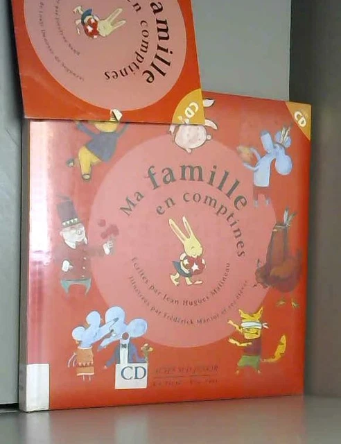 MA FAMILLE EN comptines de Jean-Hugues Malineau et Frederick Mansot EUR ...