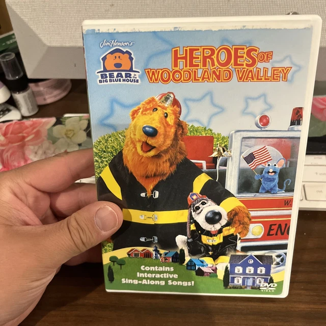 BEAR IN THE Big Blue House: Heroes of Woodland Valley (DVD, 2003) Sing ...