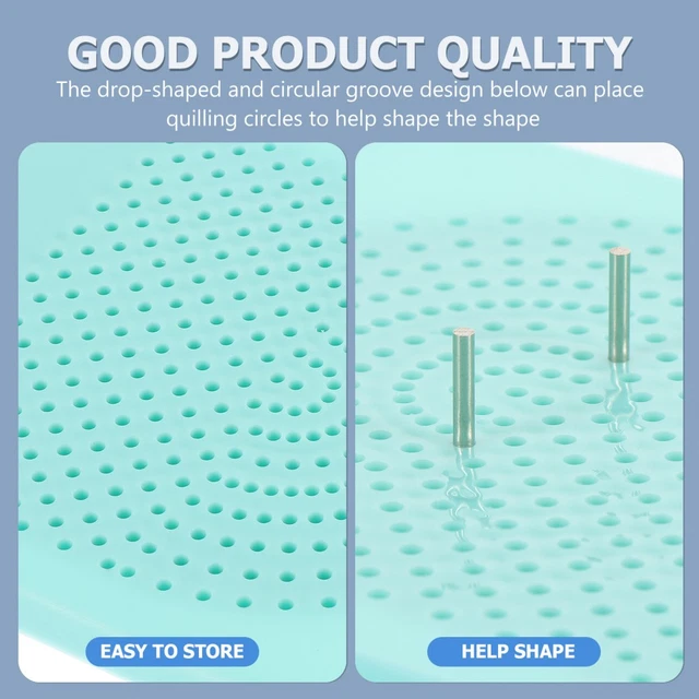 PRACTICAL QUILLING BOARD Beginners Paper Quilling Tools Kit Quilling ...