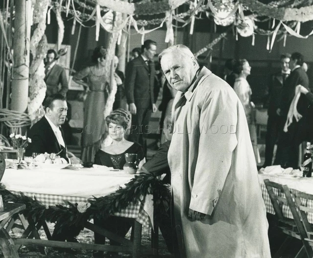 DIRECTOR HENRY HATHAWAY John Wayne Circus World 1964 Vintage Photo ...