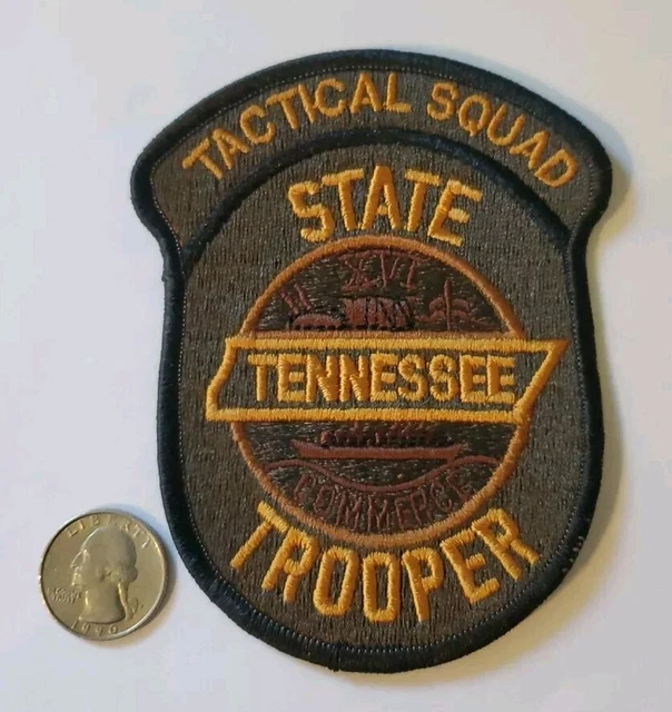 TENNESSE STATE POLICE Tactical Squad Unit Patch TN Trooper Public ...