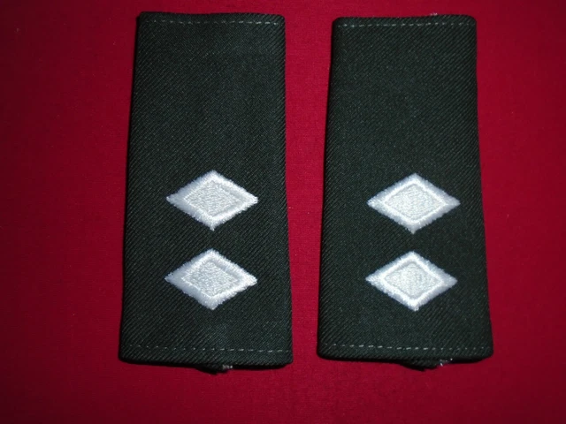 PAIR US ARMY ROTC LT COLONEL Rank Large Shoulder Badges Epaulets, Year ...