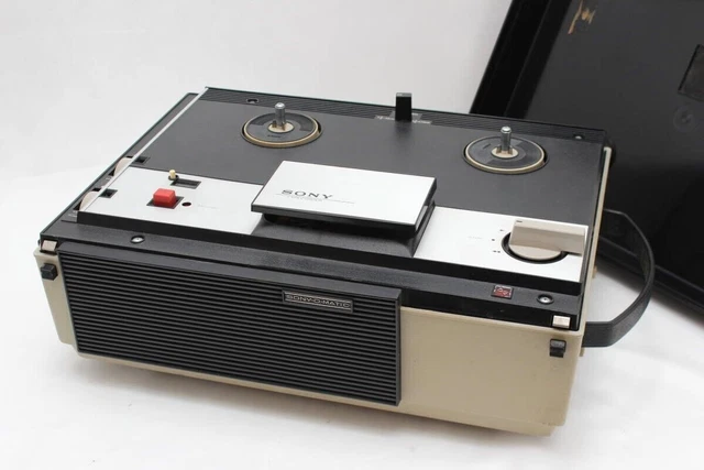 VINTAGE 60’S SONY TC-104 Reel to Reel Tape Corder Energizing Verified ...