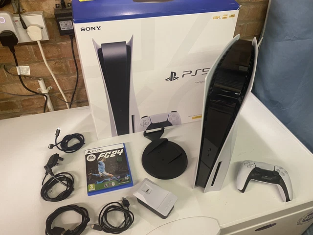 SONY PLAYSTATION 5 (PS5) - 825GB - Disc Edition Console - White - Mint ...