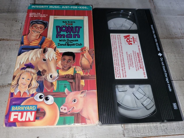 THE DONUT MAN With Duncan And The Donut Repair Club: Barnyard Fun (VHS ...