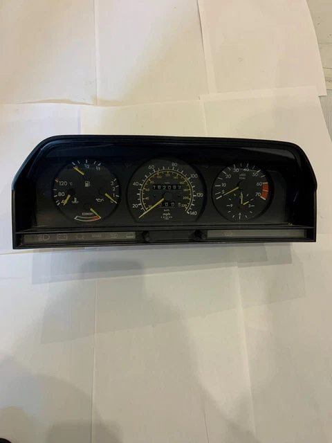 MERCEDES-BENZ 190 W201 Instrument Cluster 2015438321 Genuine Original ...