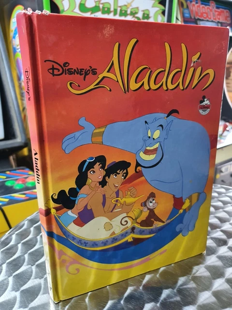 ALADDIN - LARGE Hard Cover Book - 1992 Walt Disney $10.50 - PicClick AU