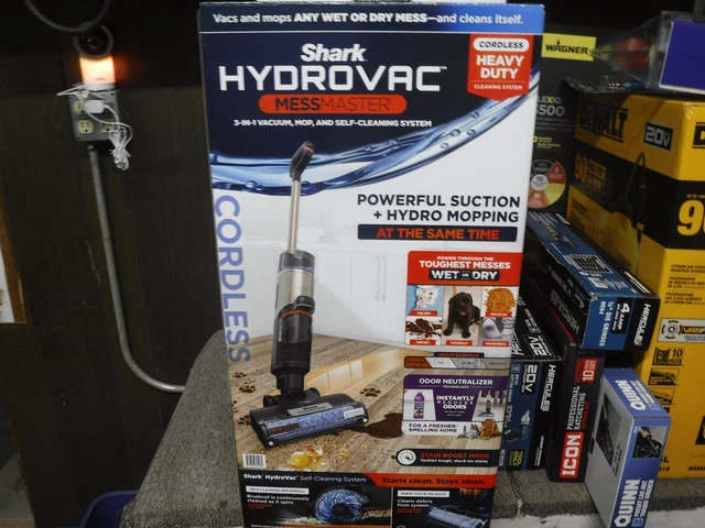 *NEW* SHARK HYDROVAC MessMaster 3-in-1 Cleaner Cordless Stick Vacuum ...