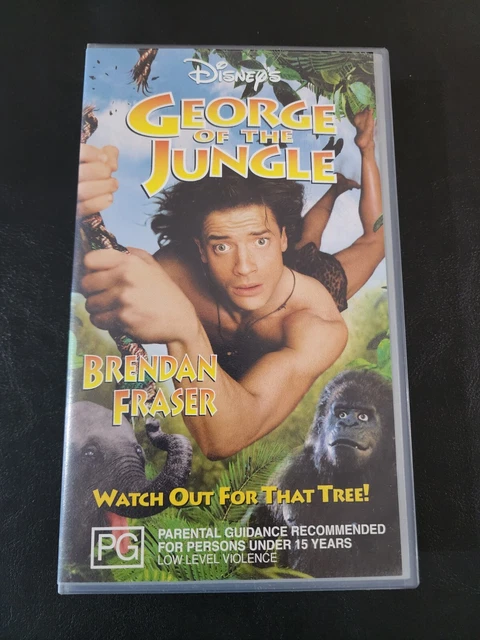 GEORGE OF THE Jungle - VHS - Brendan Fraser - Disney Classic ...