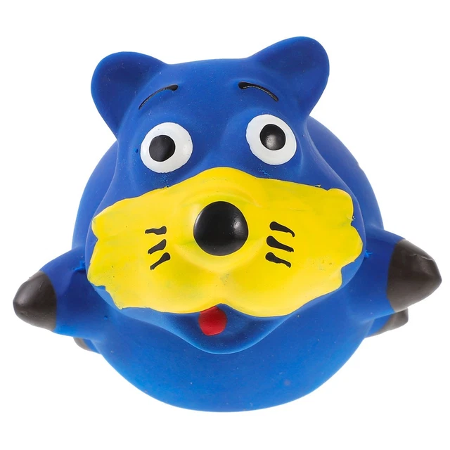 DOG LATEX SQUEAKY Toy Pet Biting Toy Interactive Puppy Dog Toy Chewing ...