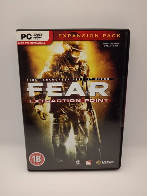 FEAR EXTRACTION POINT PC DVD Rom Erweiterungspaket Sierra Spiel ...