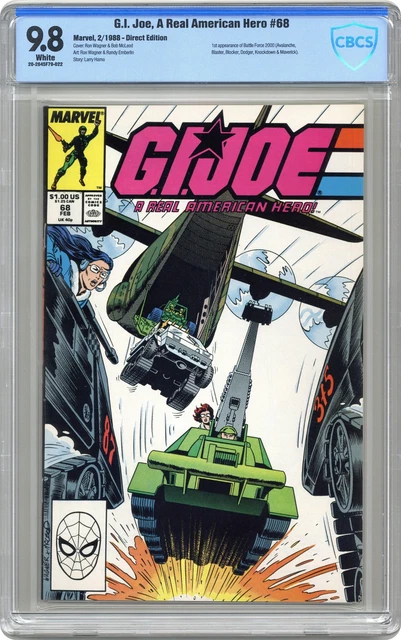 GI JOE UN Vrai Héros Américain #68 CBCS 9.8 1988 20-2645F79-022 EUR 105,85 - PicClick FR