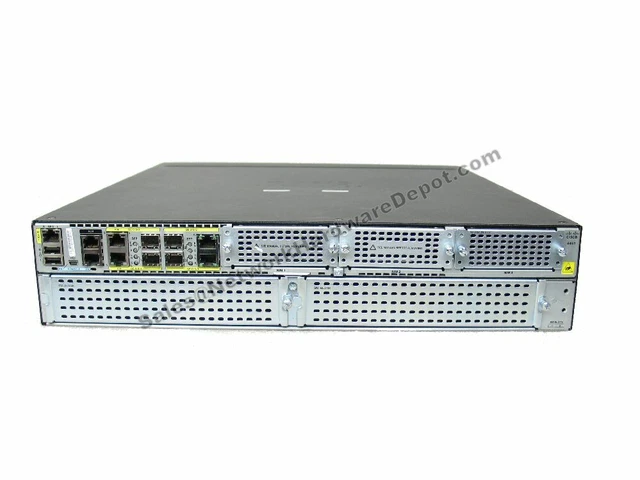 ROUTEUR DE SÉCURITÉ Cisco ISR4451-X-VSEC/K9 ISR 4451 avec PVDM4 -64 - 1 ...