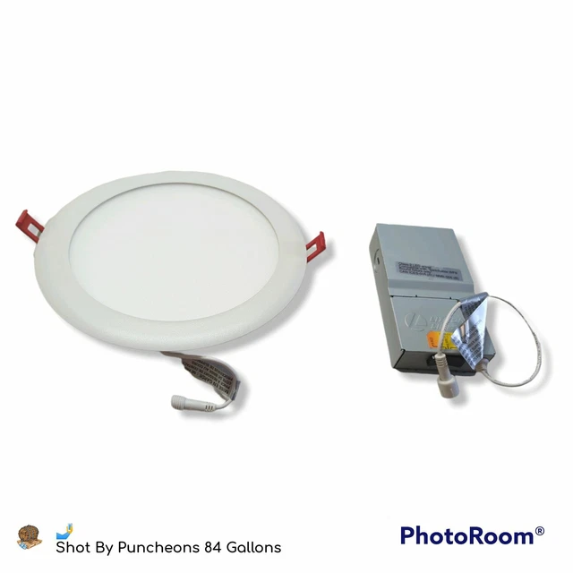 LITHONIA LIGHTING 8-INCH Ultra-Thin Recessed Wafer Downlight w/Junction ...