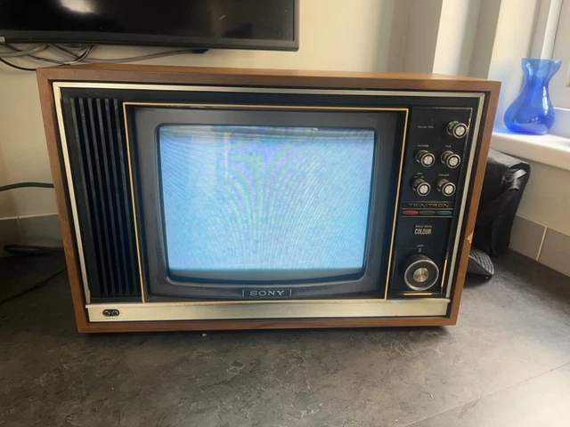 SONY TRINITRON 1968 television, vintage, in full working order. £55.00 ...