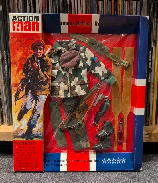 VINTAGE ACTION MAN 40Th Anniversary Parachute Regiment Paratrooper ...