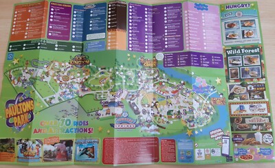 PAULTONS PARK 2021 Park Map Theme Park Peppa Pig World, NEW EUR 1,74 ...