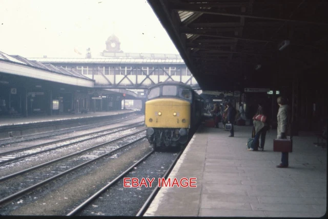 ORIGINAL 35MM SLIDE CLASS 45 LOCO NO 45142 ARRIVING AT NOTTINGHAM ...