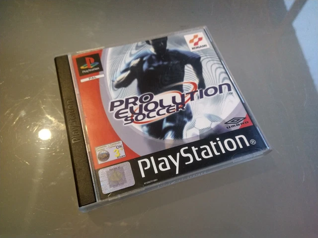 PES / PRO Evolution Soccer PS1 Game By Konami | Very Good Condition ...