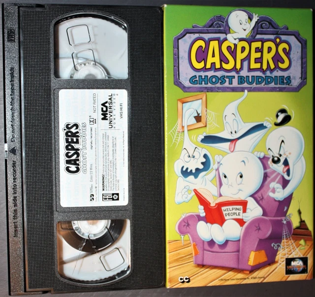 CASPER'S GHOST BUDDIES (vhs) Casper, Spooky. Good Cond. Rare. Cartoon ...
