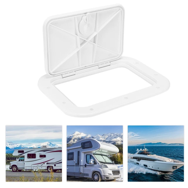 BOAT DECK ACCESS Hatch Detachable Marine Deck Access Lid White ...