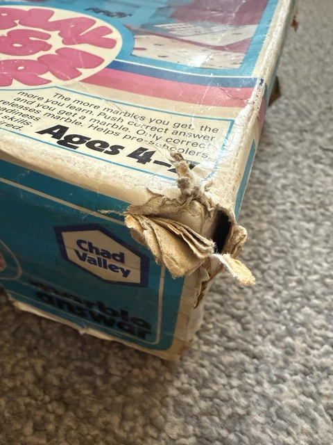 VINTAGE CHAD VALLEY Marble Answer Game 1970’s Incomplete £8.66 ...