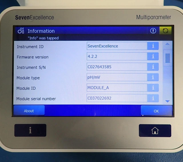 METTLER TOLEDO SEVENEXCELLENCE pH & Conductivity Meter w/ InLab Pro-ISM ...