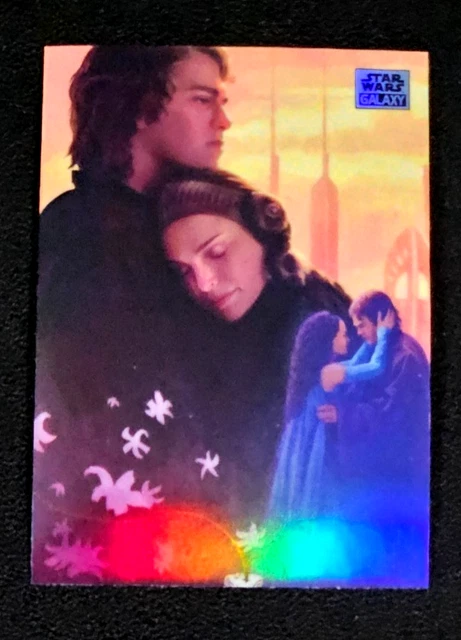 ANAKIN SKYWALKER PADME AMIDALA 2025 Topps Star Wars Chrome Galaxy ...