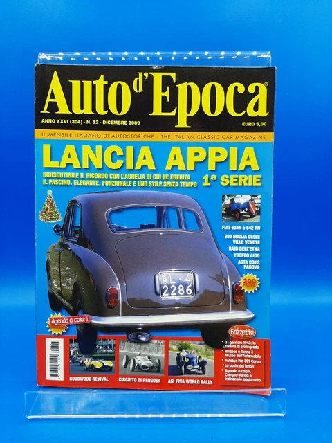 RIVISTA MAGAZINE AUTO D'epoca Copertina Lancia Appia Fiat 634N 642 Rn ...