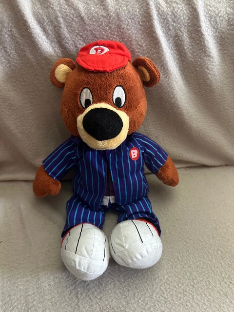 HAVEN HOLIDAYS RORY and friends Bradley bear in striped outfit soft toy ...