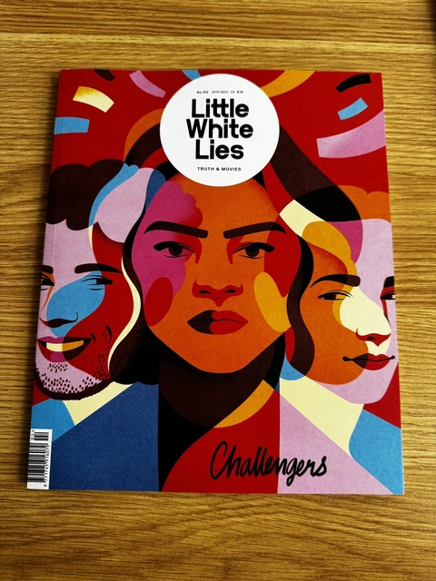 LITTLE WHITE LIES Magazine Issue 102 April/May 2024 Challengers Zendaya ...