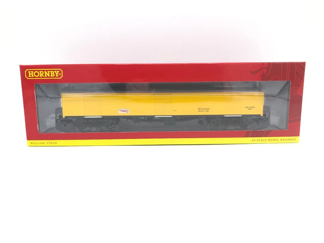 HORNBY R4997 NETWORK Rail Yellow Super GUV ADB 971003 QQA Bescot TMD OO ...