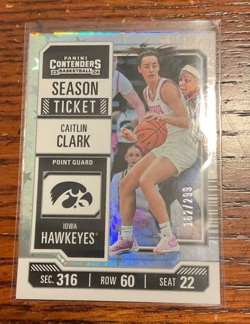COLLECTION PANINI CAITLIN Clark 2024 - billet de saison CC4 étoiles ...