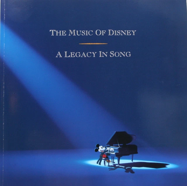 DISNEY - MUSIC of Disney - A Legacy in Song; Audio 3xCD W/Book (1992 ...