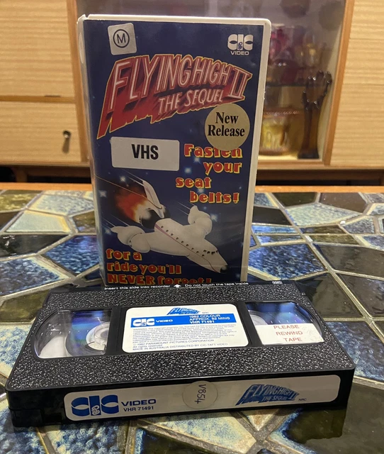 FLYING HIGH 2 THE SEQUEL VHS Video Tape 1982 Vintage Movie Cassette Tape $80.00 - PicClick AU
