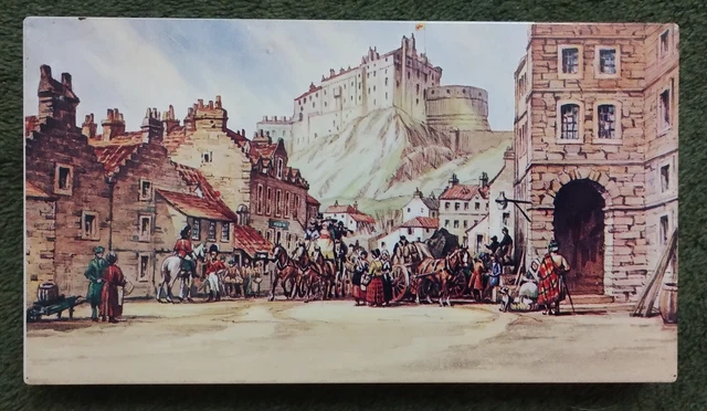 VINTAGE SHORTBREAD TIN By Burton's Gold Medal Biscuits Ltd With ...