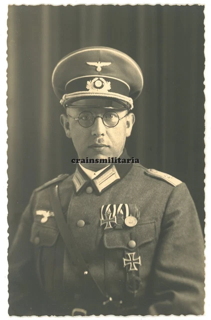 ORIG. FOTO AK Portrait Heer Offizier Leutnant mit 1.WK Orden in ...