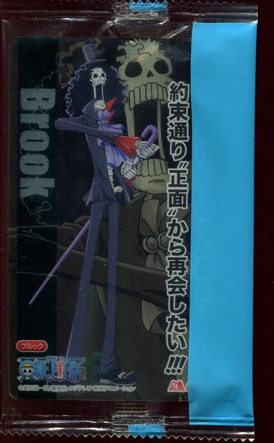 BROOK - 2008 DRAGON BALL ONE PIECE 40th SHONEN JUMP - SEALED CARD EUR 8 ...