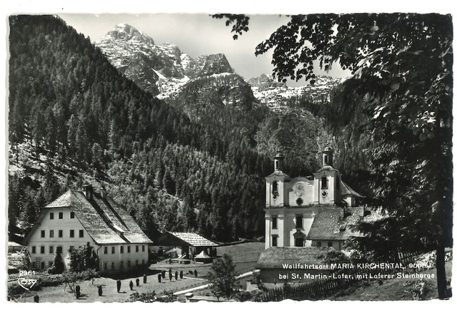 MARIA KIRCHENTAL ST. Martin bei Lofer Stempel Lofer 1959 EUR 1,00 ...