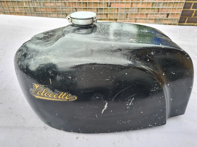 CAFE RACER PROJECT Fuel Tank Glass Fibre Retro Motorcycle Twin Taps ...