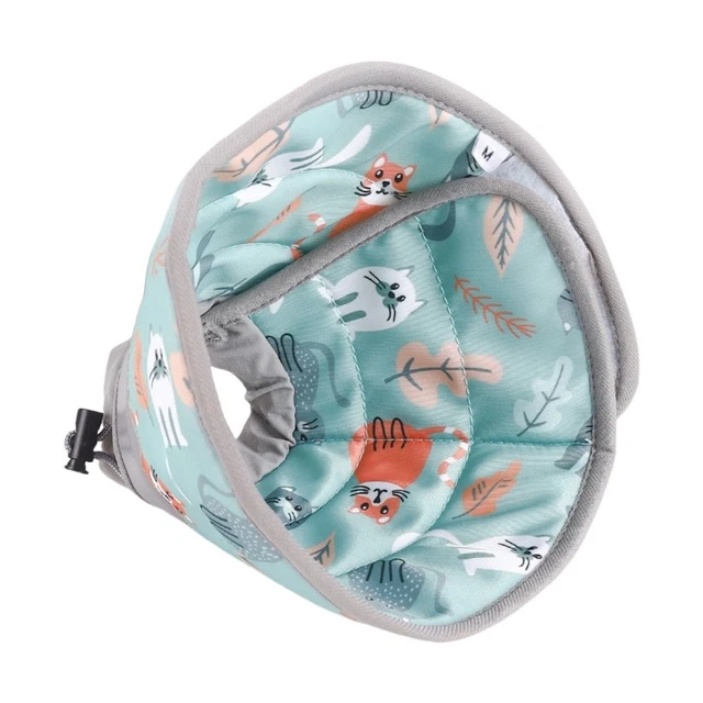 SOFT RECOVERY CONES Pet Healing Cones Light weight Lovely Pattern ...