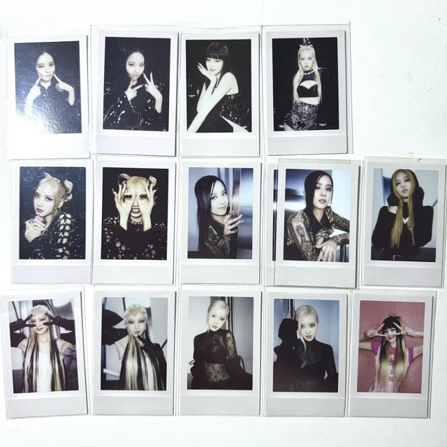 BLACKPINK BORN PINK Photocard PC JISOO JENNIE ROSÉ LISA 3/5/8 euro EUR ...